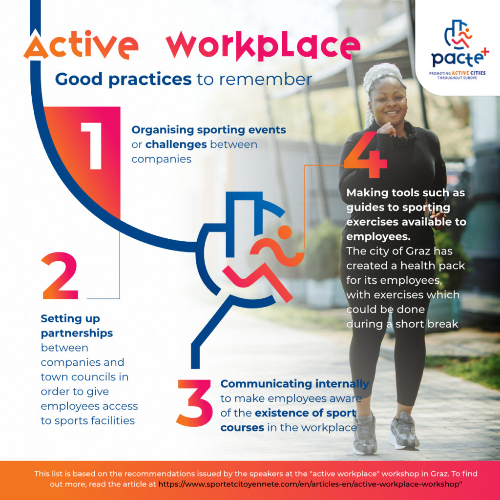 How to create an active workplace? Good practices to remember - Pacte ...
